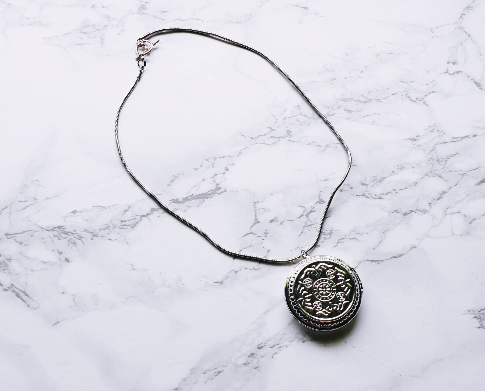 Recycled Silver-toned Round Medical, Doctor, Nurse Locket Fashion ...