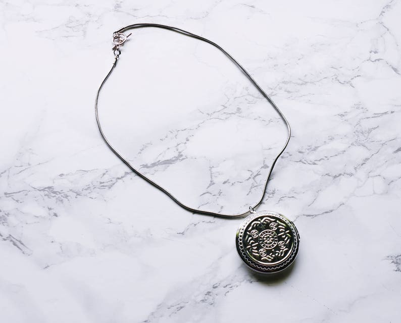 Recycled Silver-toned Round Medical, Doctor, Nurse Locket Fashion ...