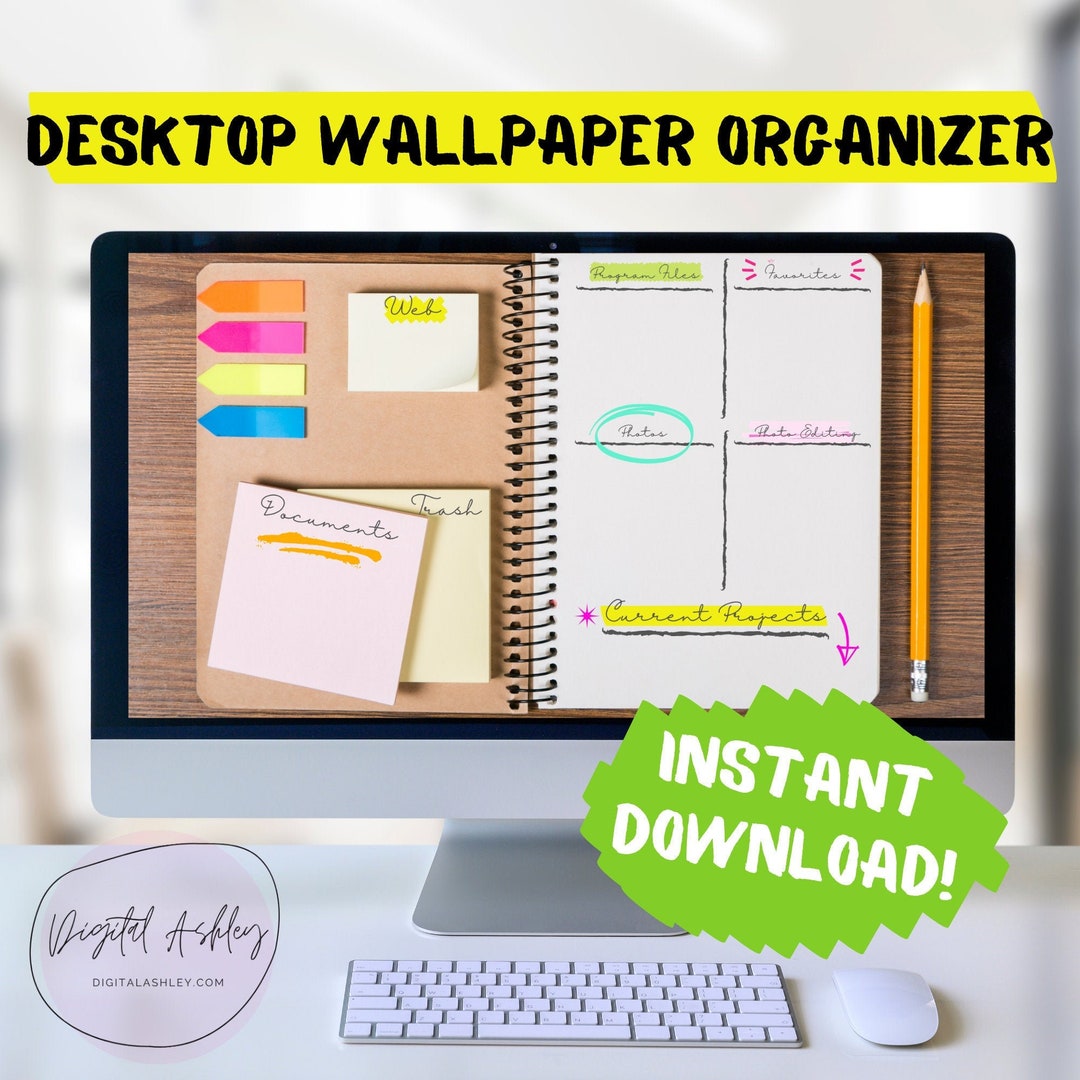 Doodle Color Handwriting Notebook Desk Organizing Blogger Organizer ...