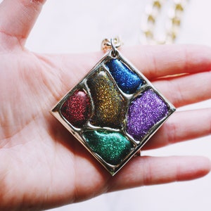 Pride Vintage Antique Contemporary Art Long Chain Shapes and Colors ...