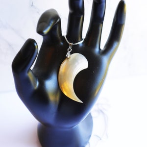 One of a Kind Vintage Antique Crescent Shell Recycled Beach Necklace on ...