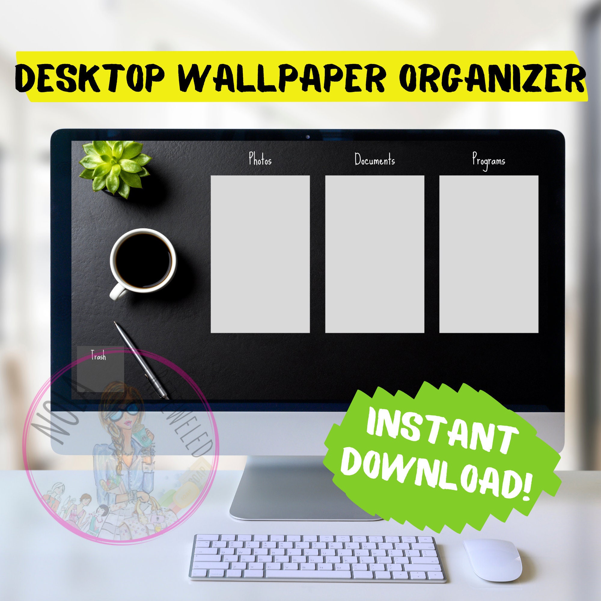 Leather Desk Desktop Organizer Wallpaper Desktop Blogger Organizer ...