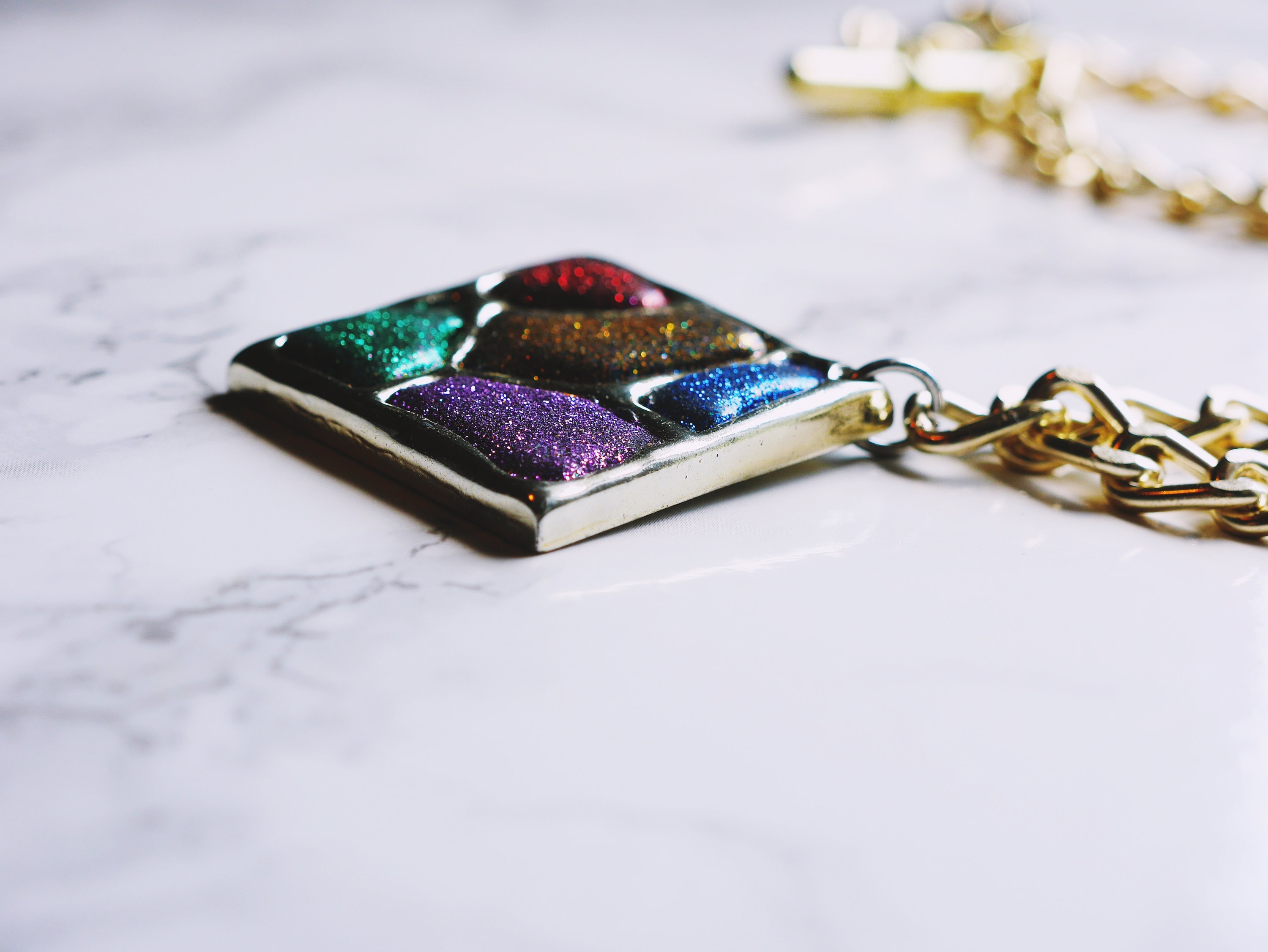 Pride Vintage Antique Contemporary Art Long Chain Shapes and Colors ...