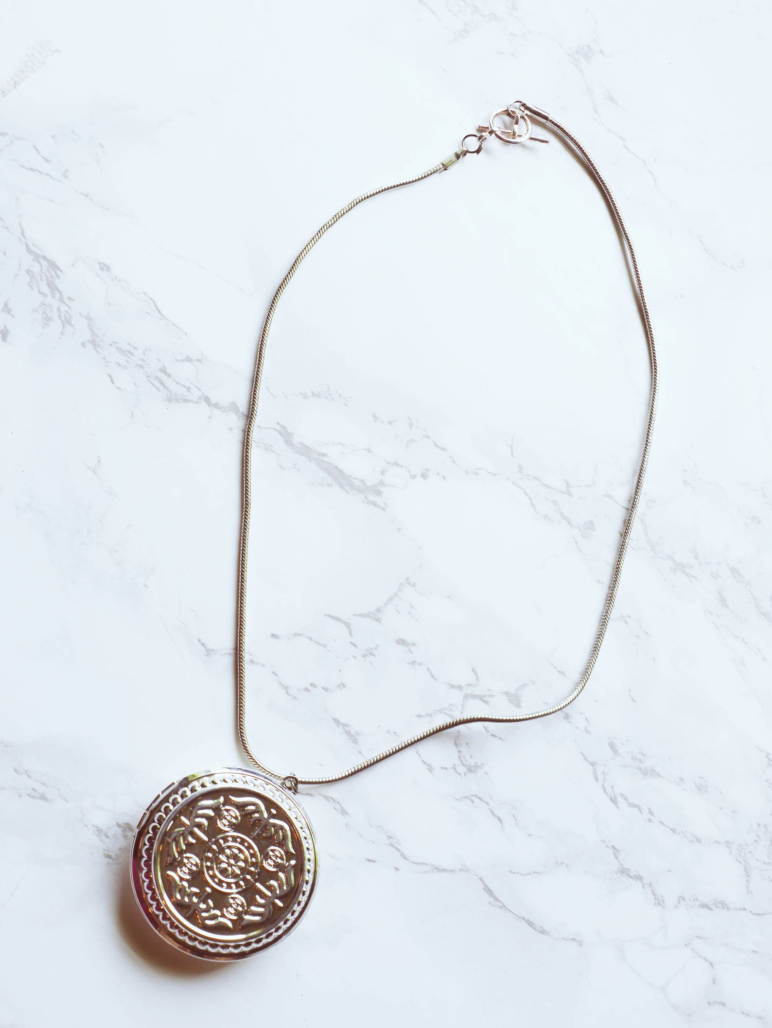 Recycled Silver-toned Round Medical, Doctor, Nurse Locket Fashion ...