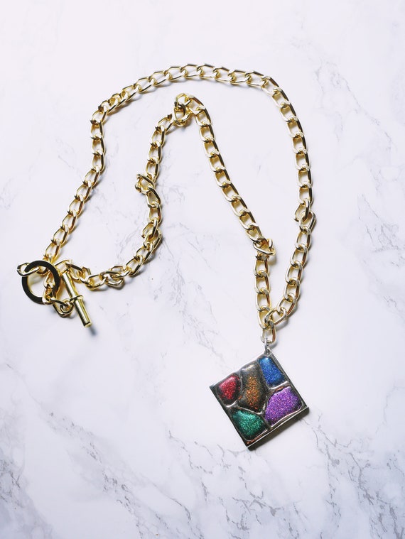 Pride Vintage Antique Contemporary Art Long Chain Sha… - Gem