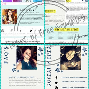 Professional Media Kit, Press Kit, Advertiser Kit, Blogger Kit , Etc ...