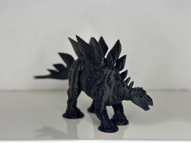 Stegosaurus 3D Printed Model – Realistic Dinosaur Replica | Paintable ...