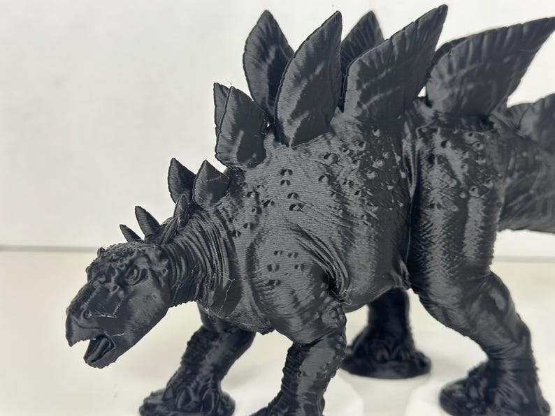 Stegosaurus 3D Printed Model – Realistic Dinosaur Replica | Paintable ...