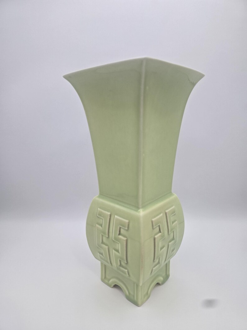 Vintage Roselane Pasadena Chinoiserie Vase | Mid-century Modern ...