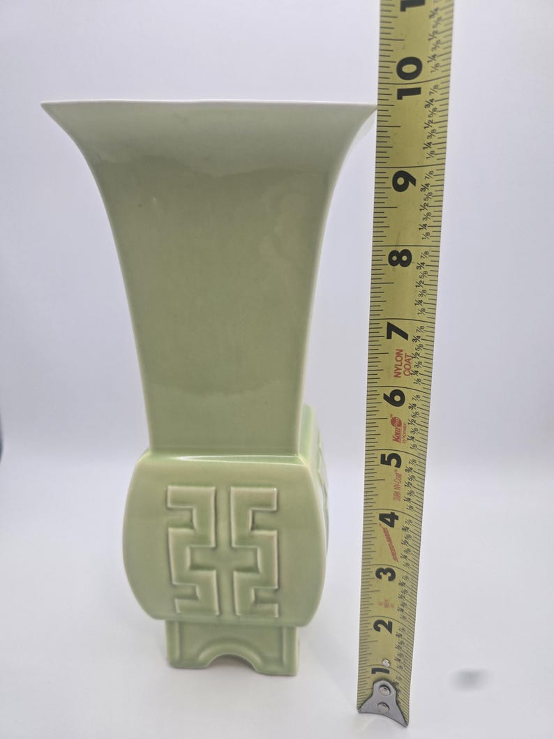 Vintage Roselane Pasadena Chinoiserie Vase | Mid-century Modern ...