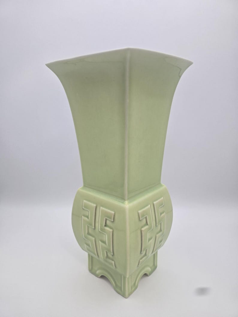 Vintage Roselane Pasadena Chinoiserie Vase | Mid-century Modern ...