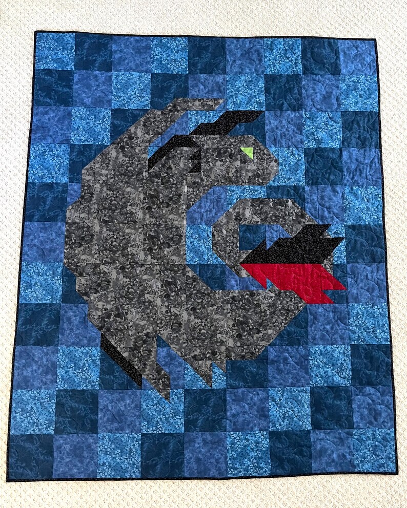 Dragon Quilt Pattern PDF - Etsy
