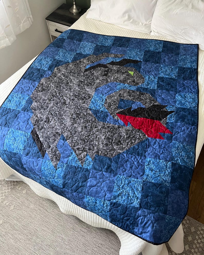 Dragon Quilt Pattern PDF - Etsy