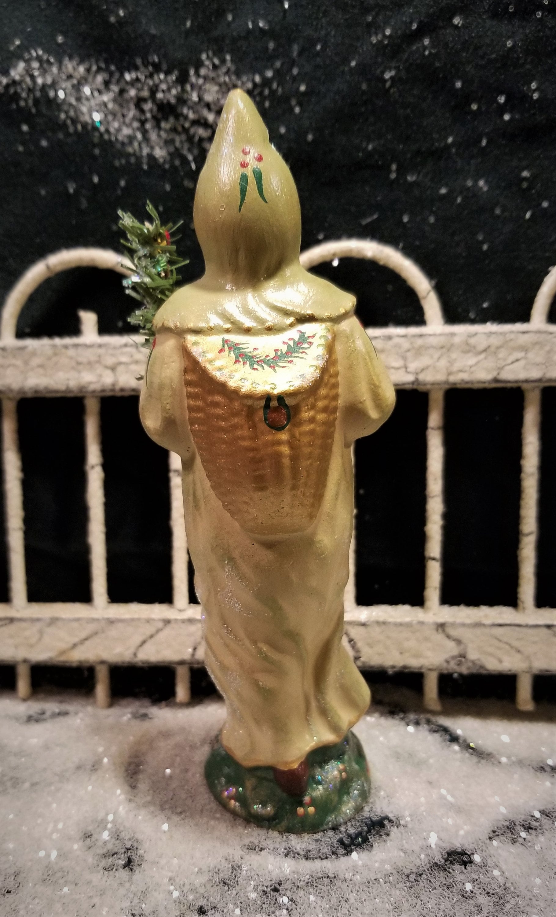 Pere Noel French Santa Figurine: Signed Artist Artwork, 6" Tall - Etsy