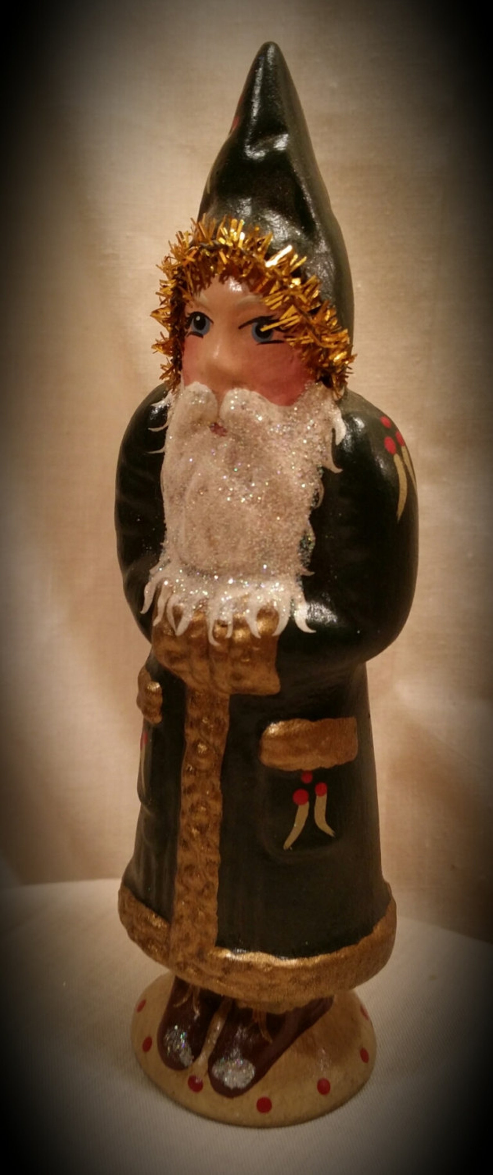Belsnickle Christmas Santa 6 Inches Tall - Etsy