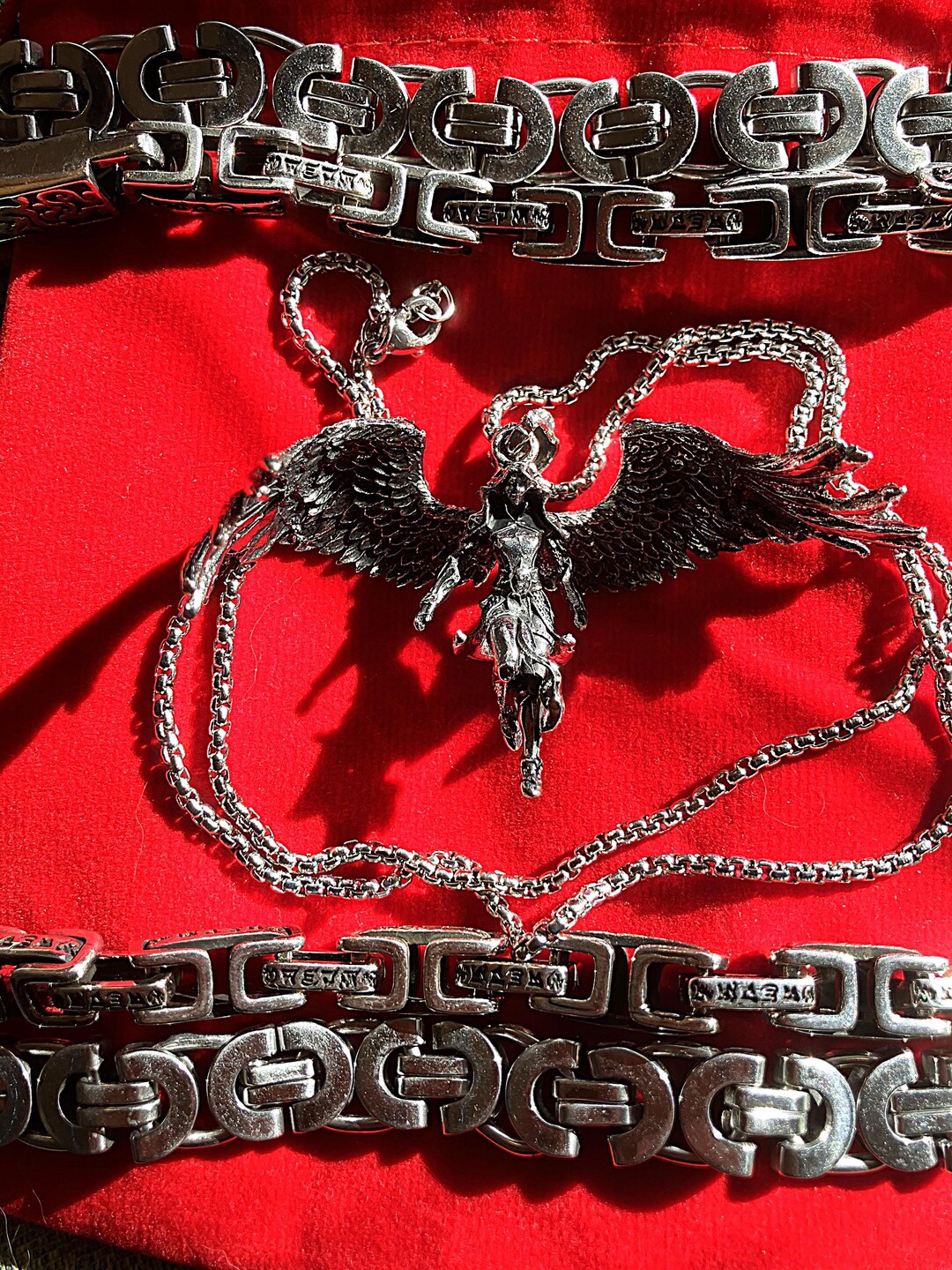 Metal Armored Seraphim Angel Pendant Christmas Gift - Etsy
