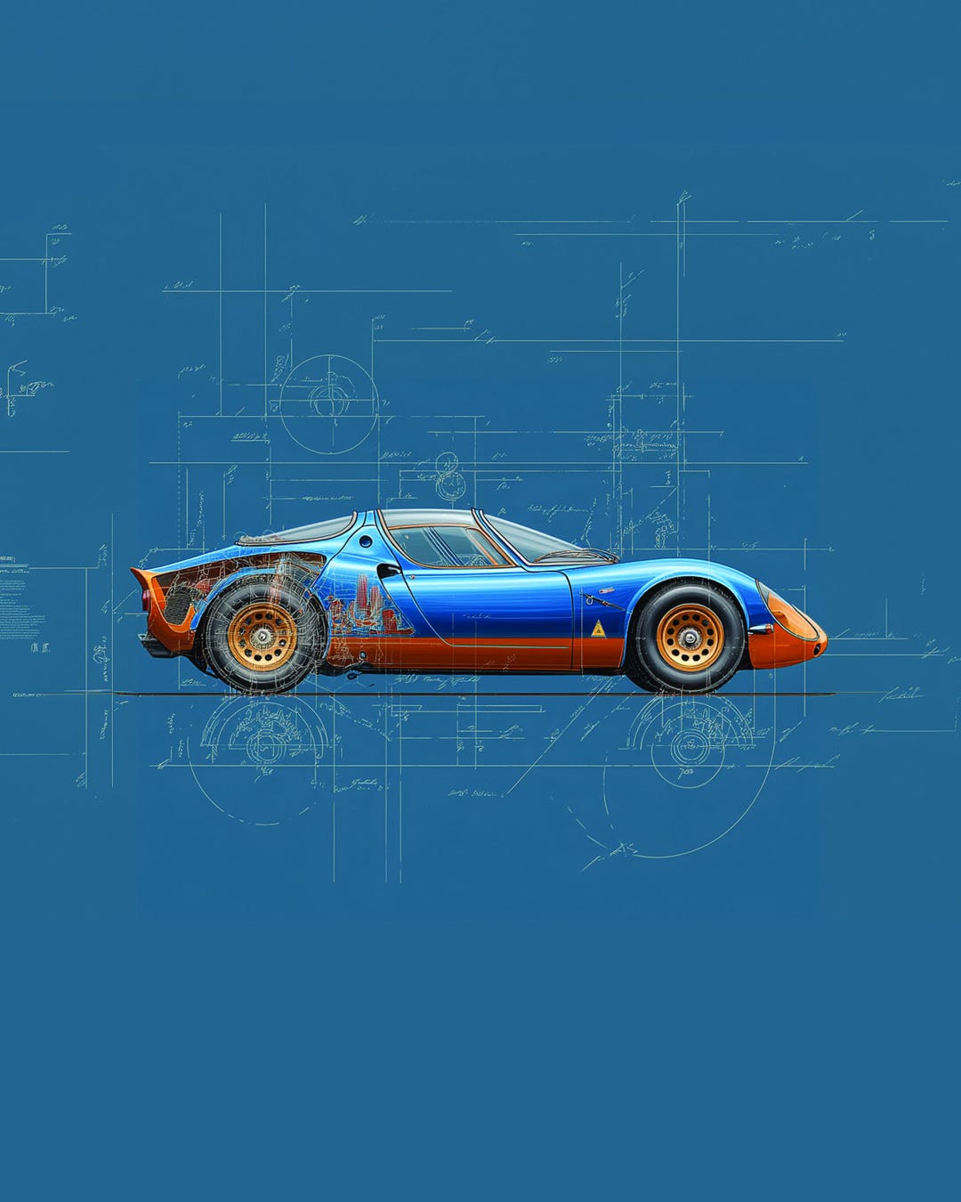 1960s Alpha Romeo 33 Stradale - Digital Download - Etsy