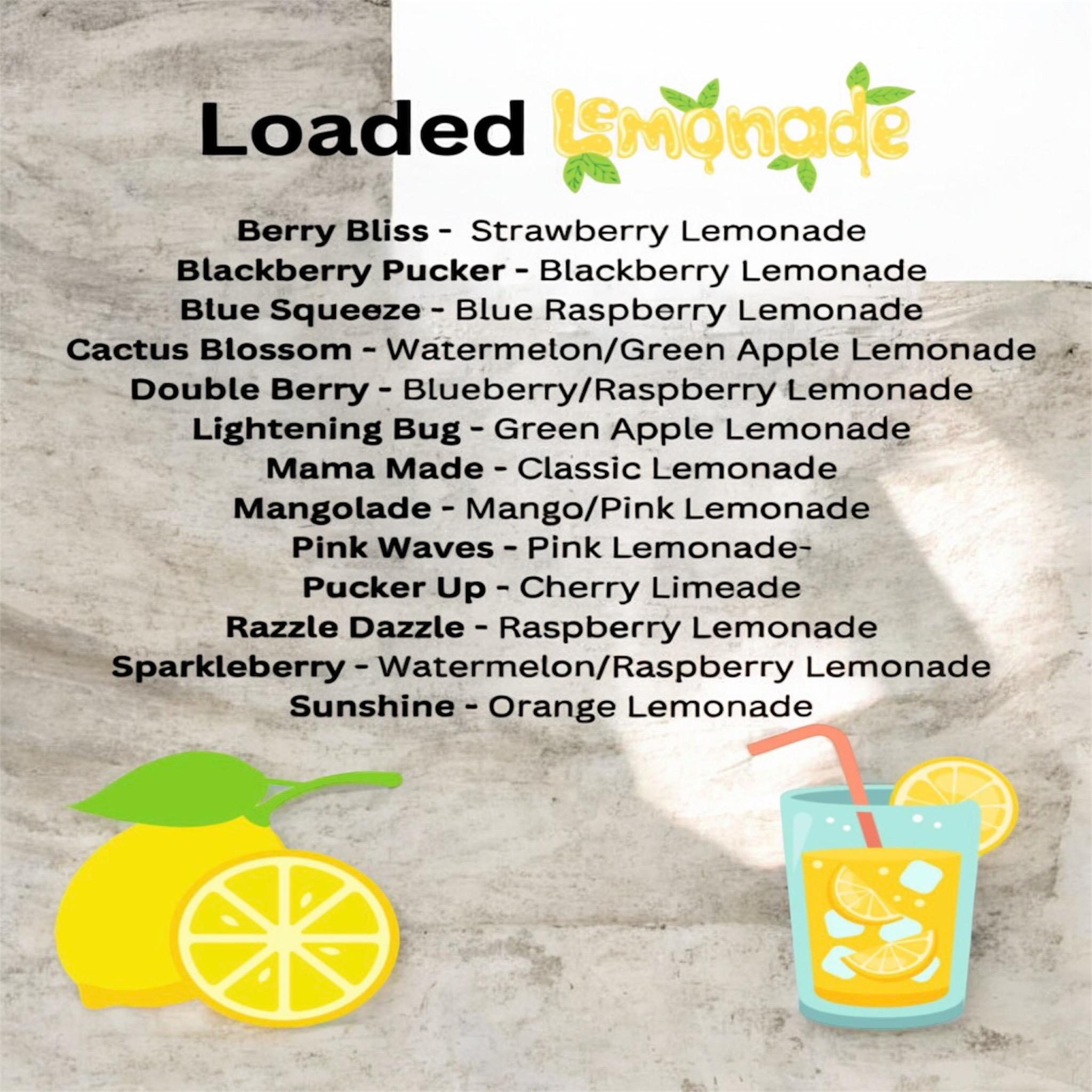 Loaded Lemonades (must Buy 10) - Etsy