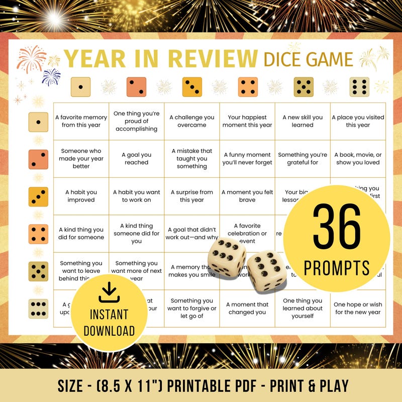 Nye Kids Year in Review - Etsy