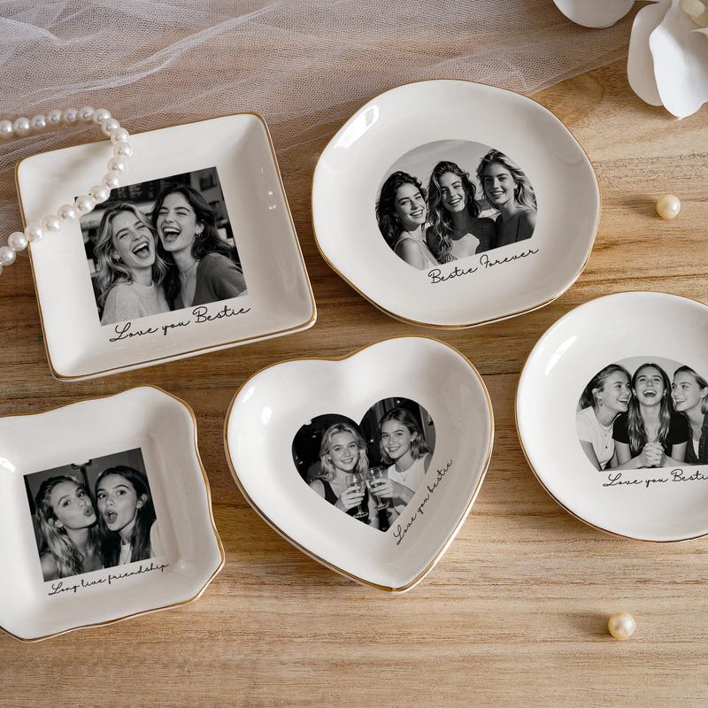 Custom Photo Bestie Dish - Etsy