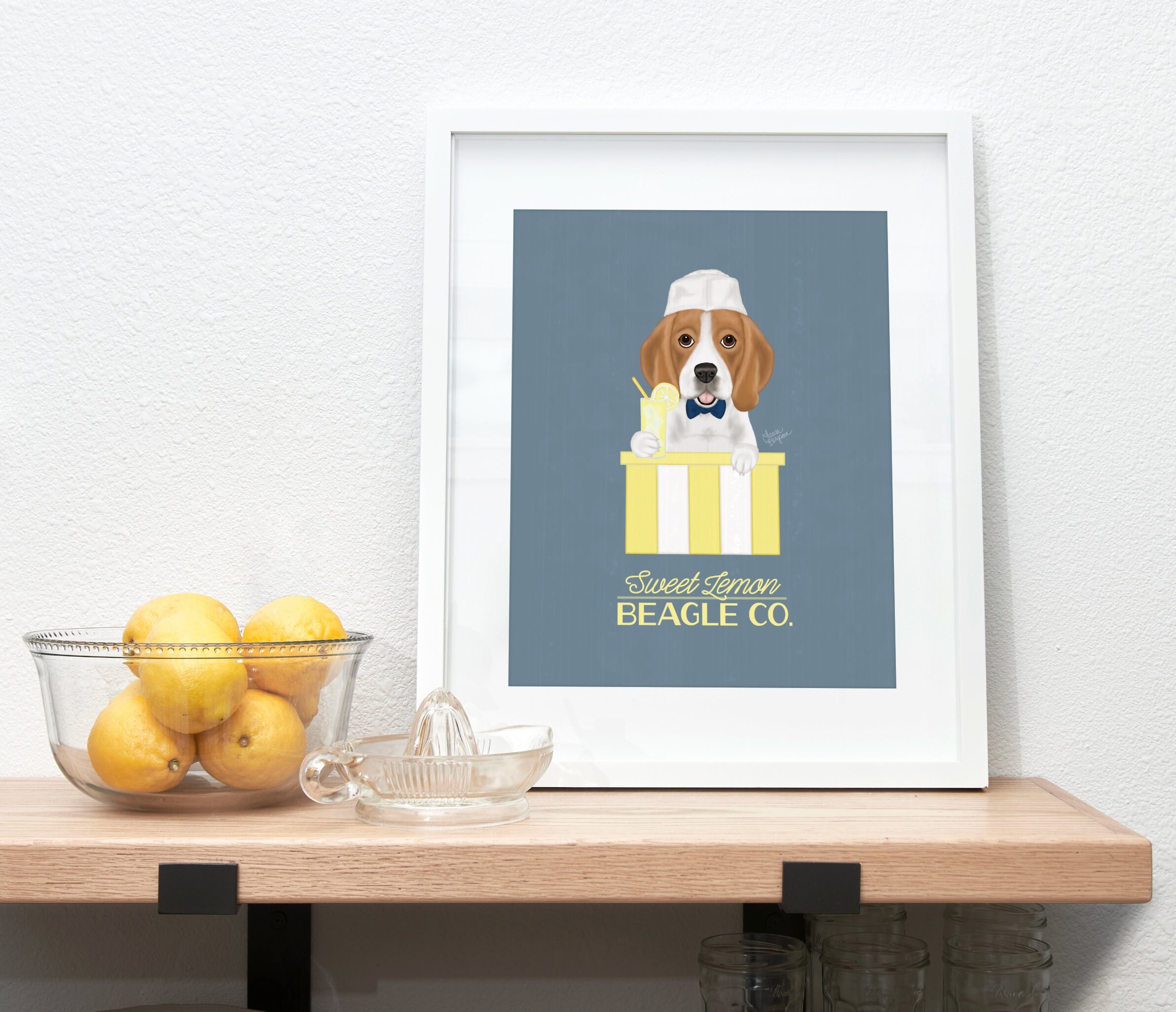 Cute Lemon Beagle Puppies