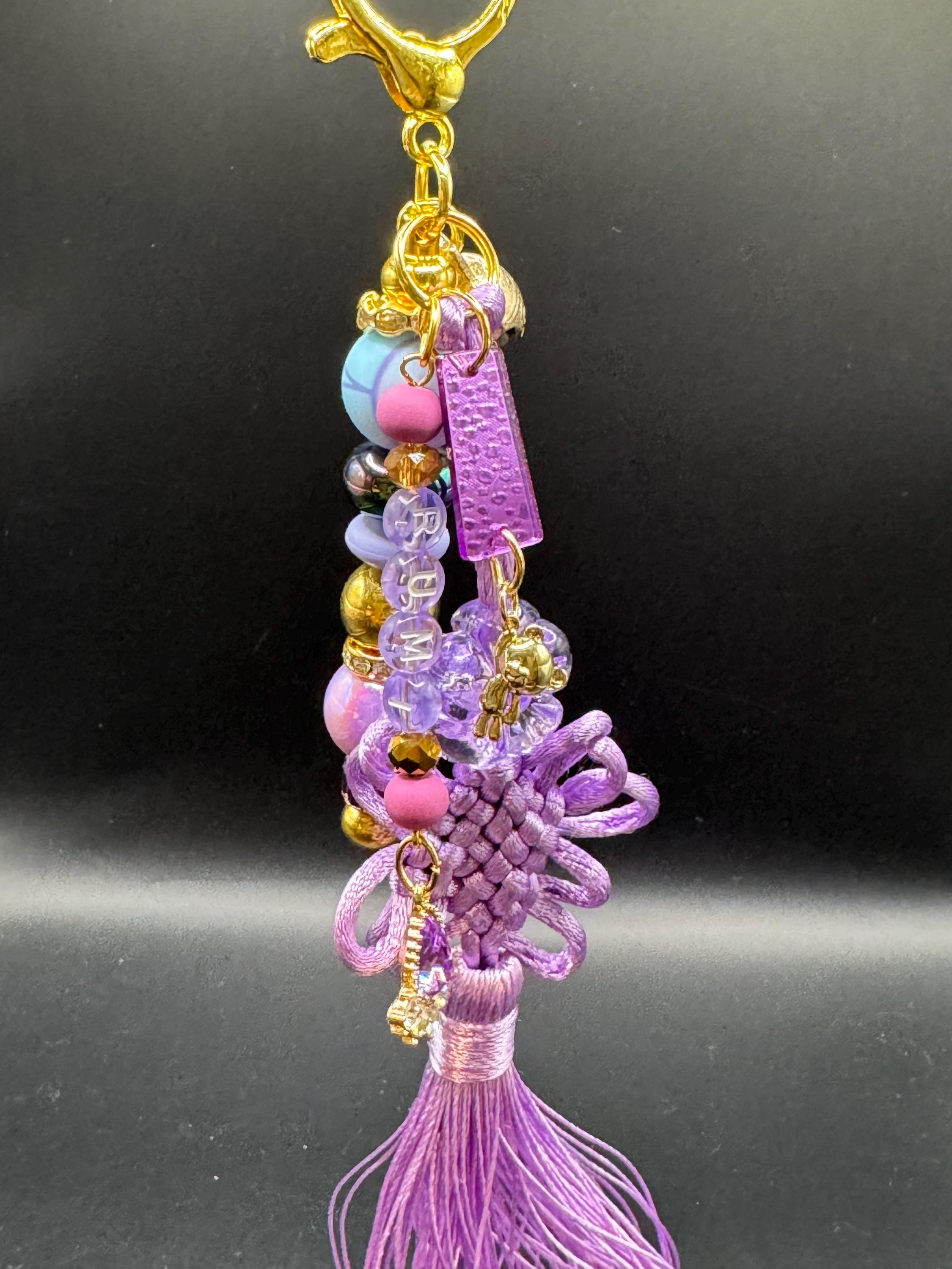 Custom K-pop Demon Hunters Purse Charm: Rumi Zoey Mira or Huntr/x YOUR ...
