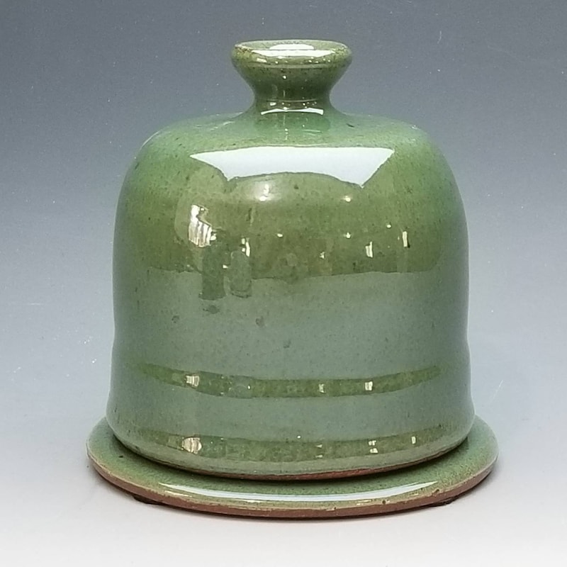 Green Butter Dish - Etsy