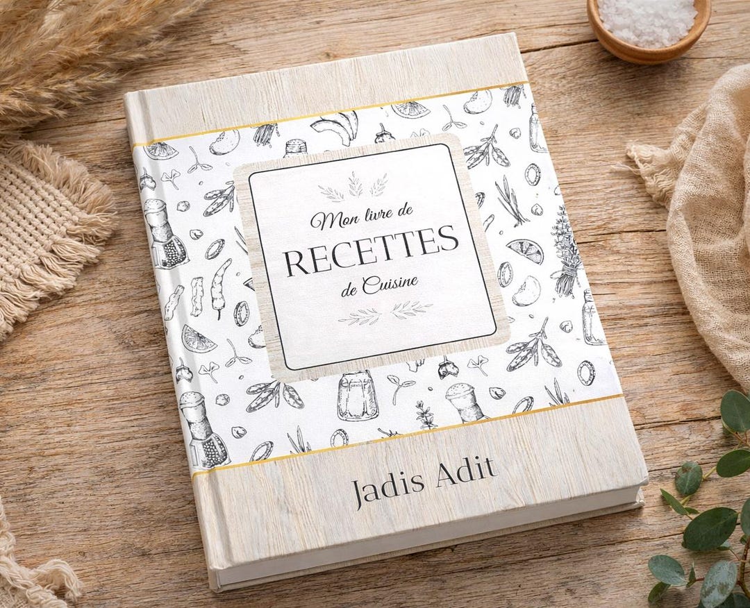 Cookbook: 100 Pages of Double-page Recipes to Complete - 208 Pages ...