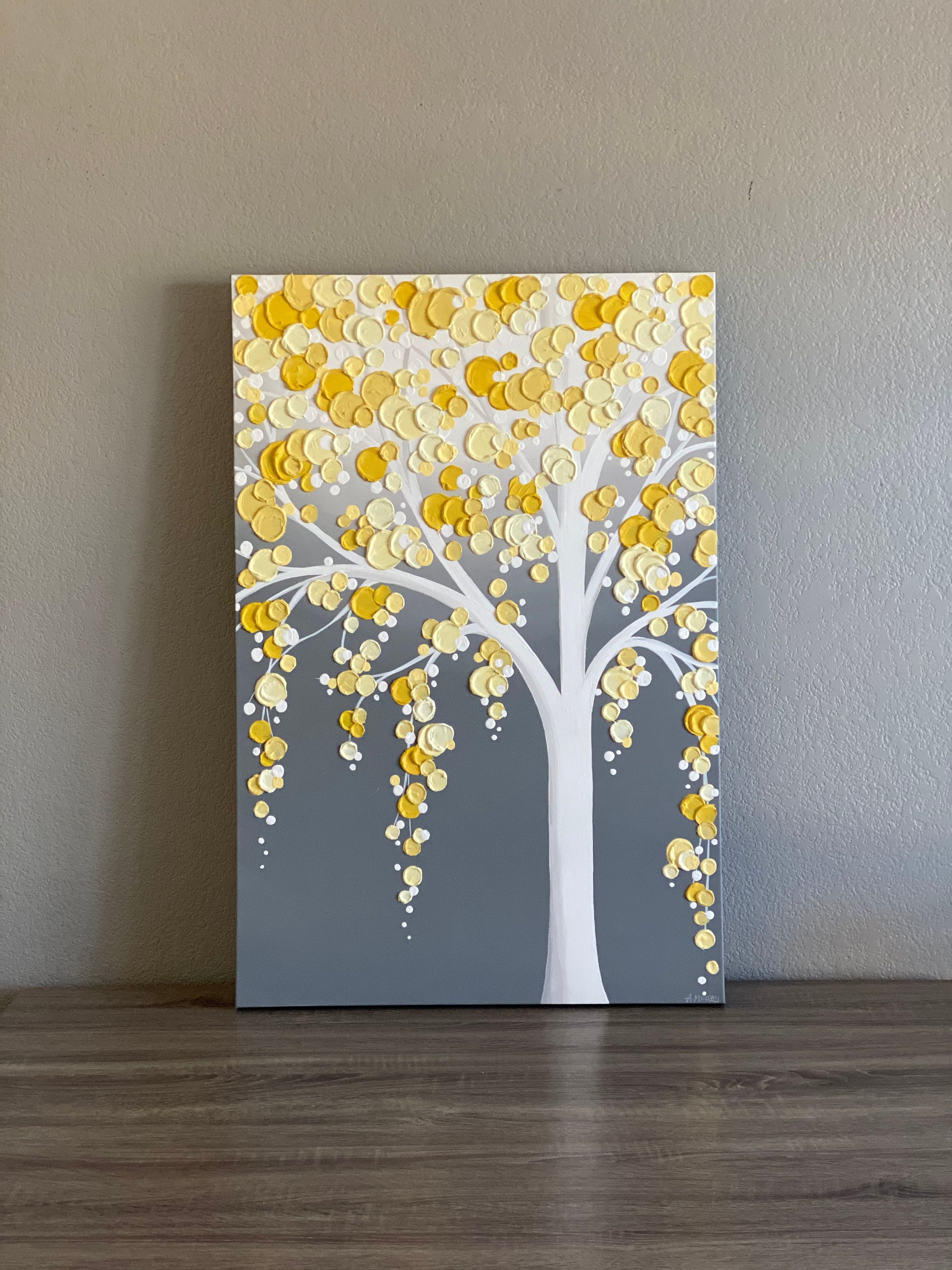 Tree Painting On Canvas