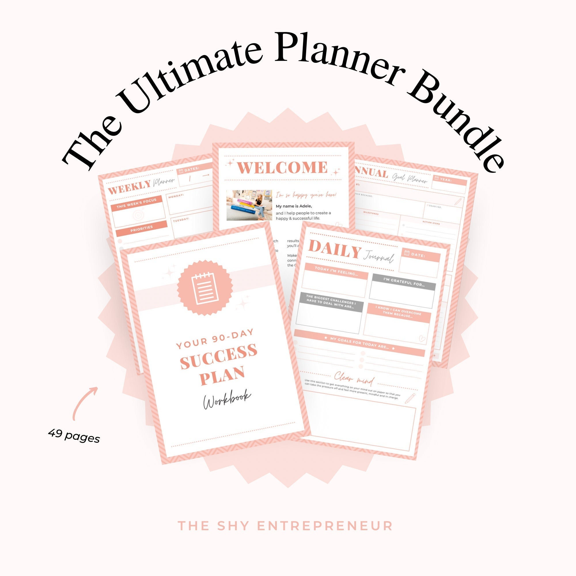The Ultimate Planner Bundle 30/90 Day Success Plan/habit - Etsy