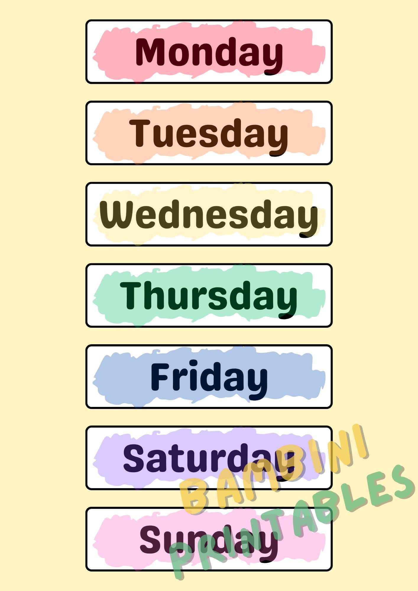 Circle Time Preschool Printables | Toddler Visual Schedule, Calendar ...