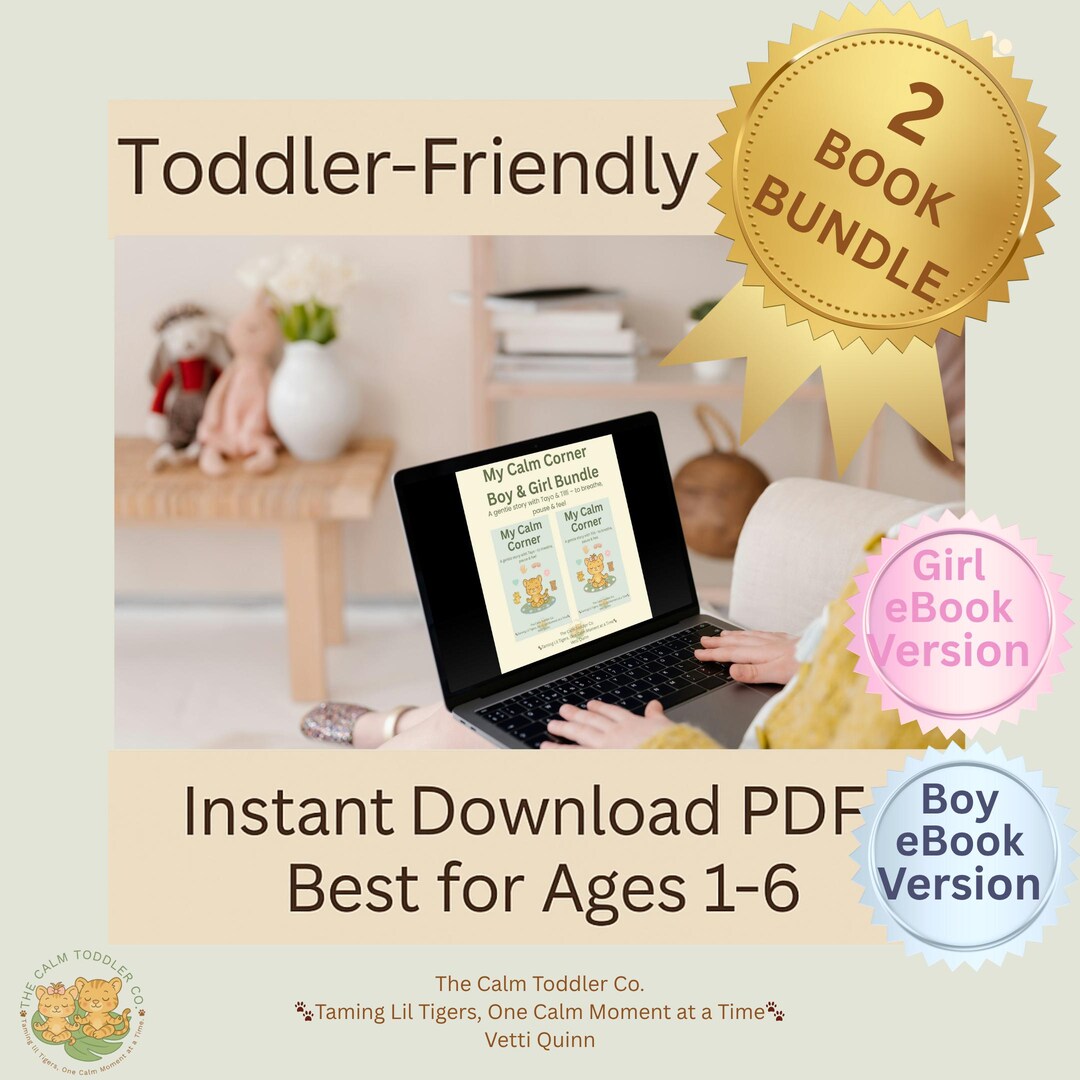 Calm Corner Ebook Bundle: Emotions Flashcards + Posters (digital ...