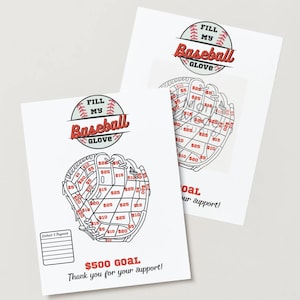 Fill My Baseball Glove Fundraiser - Etsy