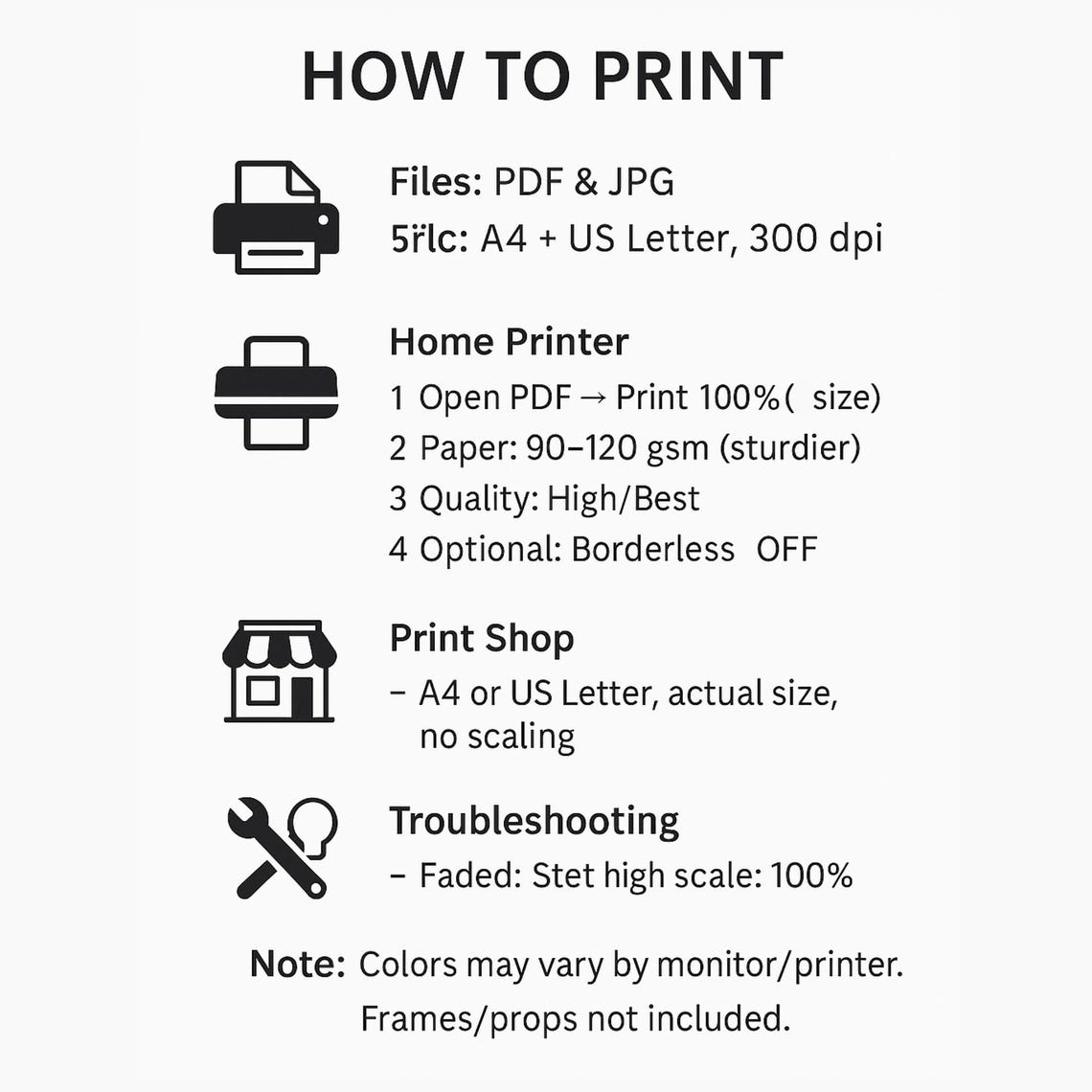 Printable To-do List Black-white A4 US Letter,minimal Planner Page, PDF ...