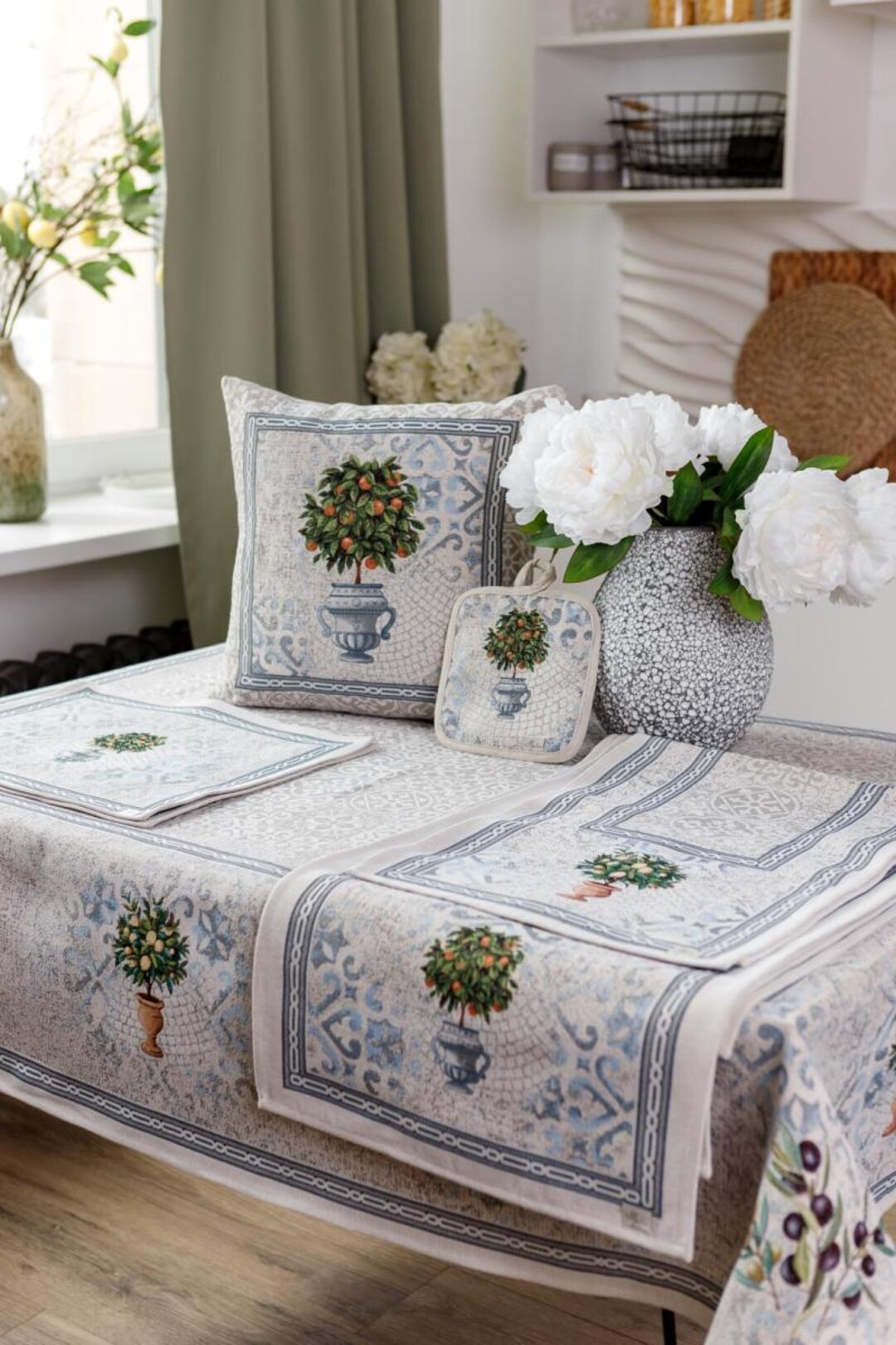 Unique Table Runner, Dining Table Runner, Table Centerpiece Decoration ...