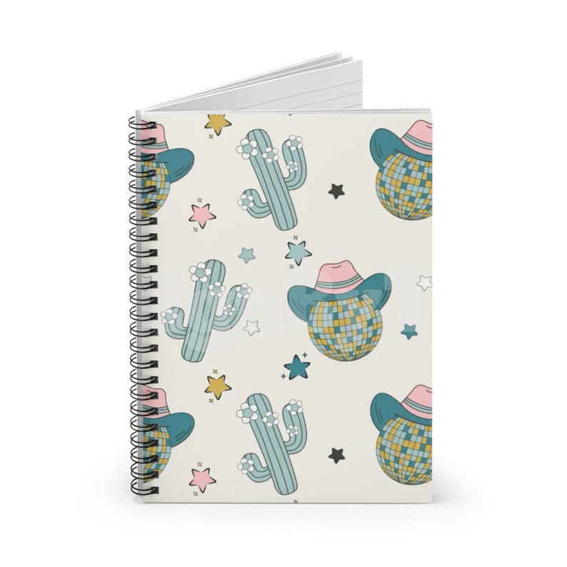 Cactus Spiral Notebook: Boho School Journal for Cowpoke Lovers - Etsy