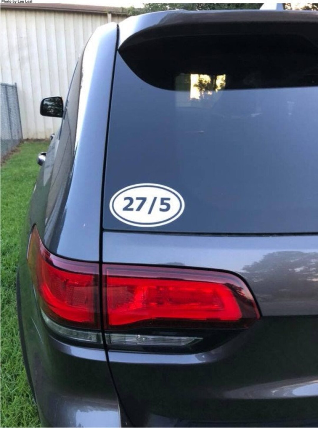 27/5 Laps WFTDA Minimum Skate Roller Derby Skills Car Window Size Decal ...