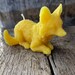 Fox Shaped Beeswax Candle - Etsy
