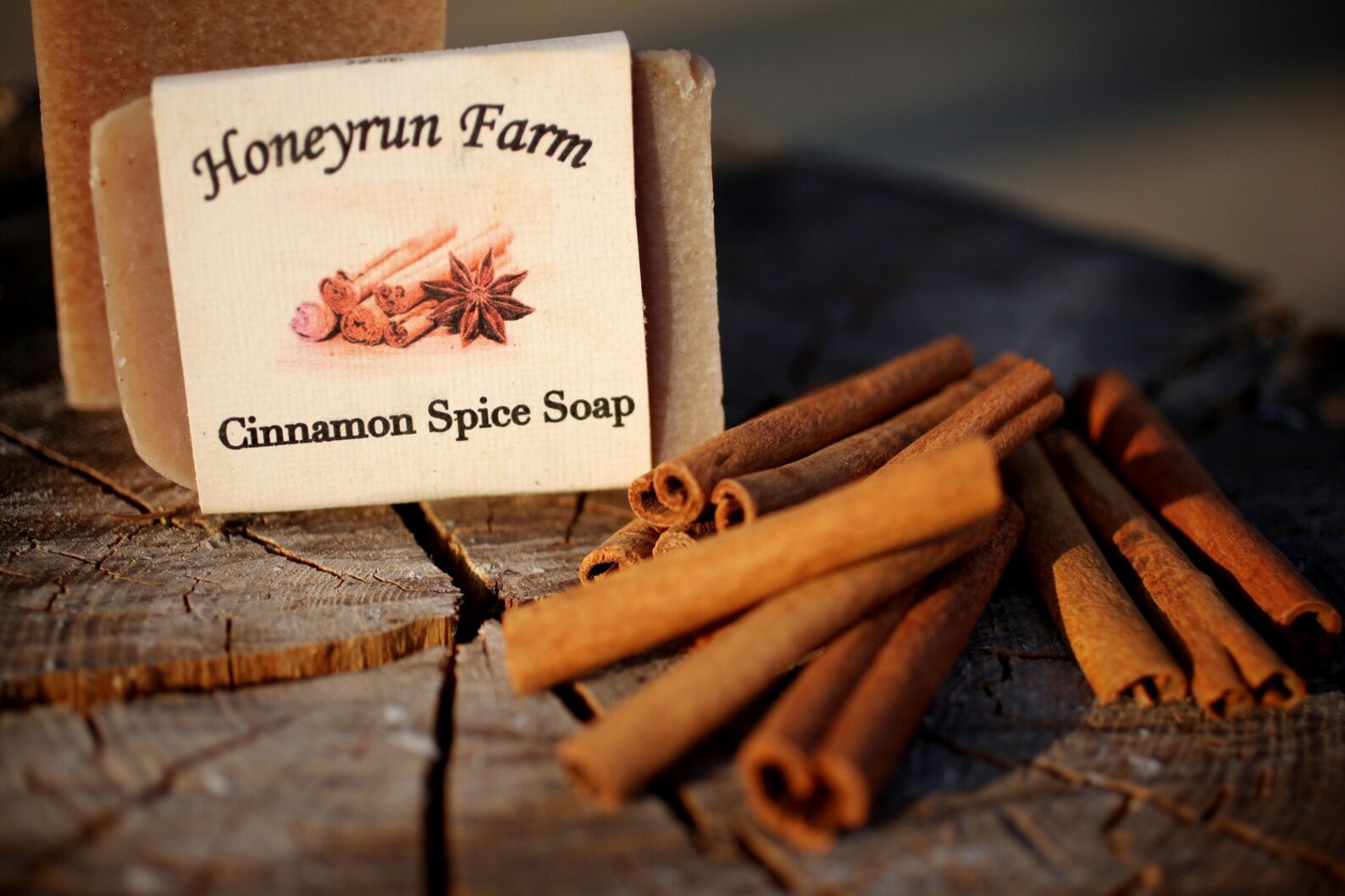 Cinnamon Spice Soap Natural Soap Made With Honey and Beeswax | Etsy
