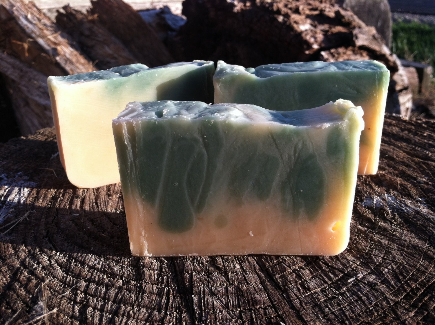 Eucalyptus Mint Soap - Cold Processed Soap Made With Honey and Beeswax ...