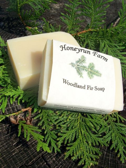 Woodland Fir Soap Natural Soap Made With Honey and Beeswax | Etsy