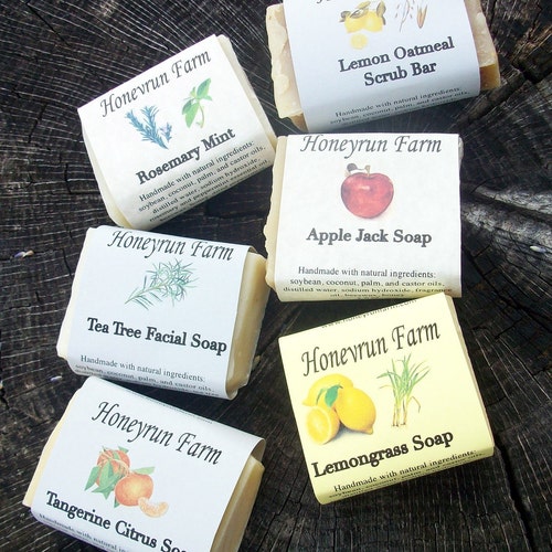 Sample Size Soap 10 Small Bars of Soap Great for Traveling - Etsy