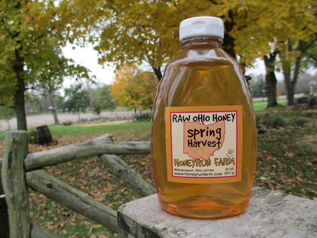 Pure Raw Spring Honey - 32 Ounce Jar - Nectar From Black Locust ...