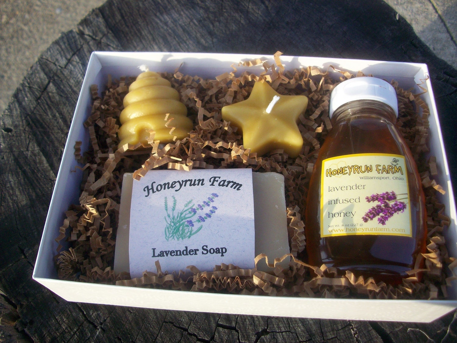 Lavender Gift Package - Soap, Honey, and Candles - Etsy