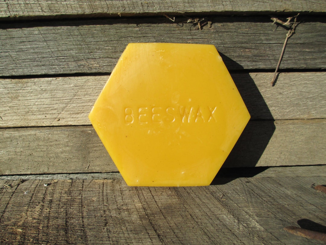 Pure Beeswax Block 16 Oz Great for Crafting - Etsy