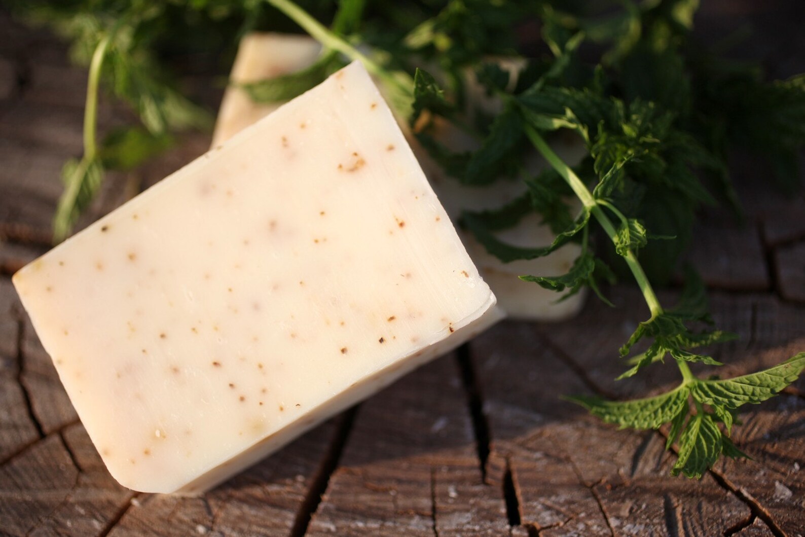 Refreshing Mint Soap Made With Honey and Beeswax - Etsy