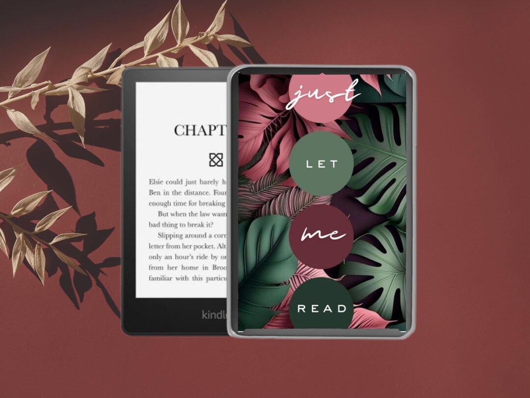 Kindle Insert: Just Let Me Read Design for Colorsoft & Paperwhite ...