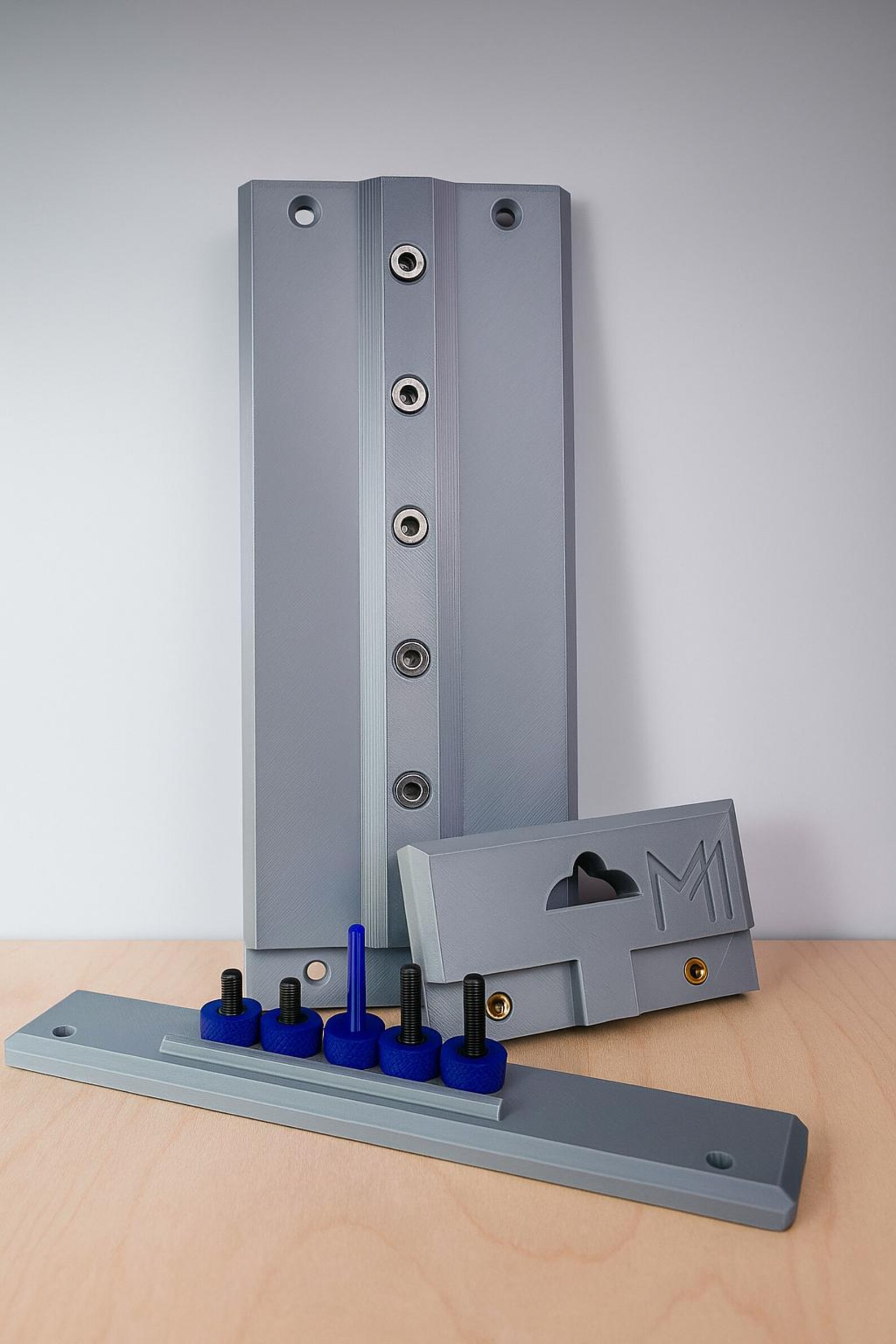 3d Printed Adjustable Shelf Pin Drilling Jig | Drill Jig | Shelf Jig ...