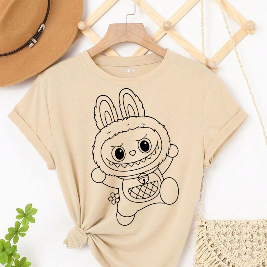Labubu SVG Bundle | Cute Labubu PNG DXF Clipart | Cricut & Silhouette ...