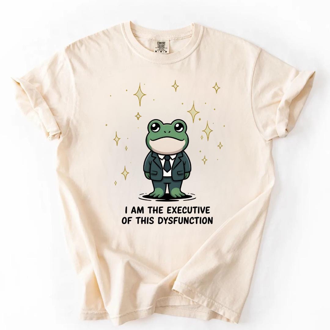 I Am the Executive of This Dysfunction PNG, Funny Frog Meme PNG ...